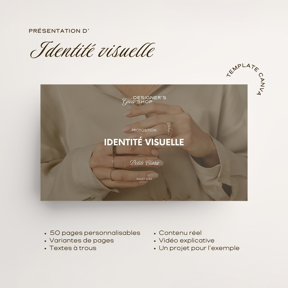 Identité visuelle - Polina Polozyuk